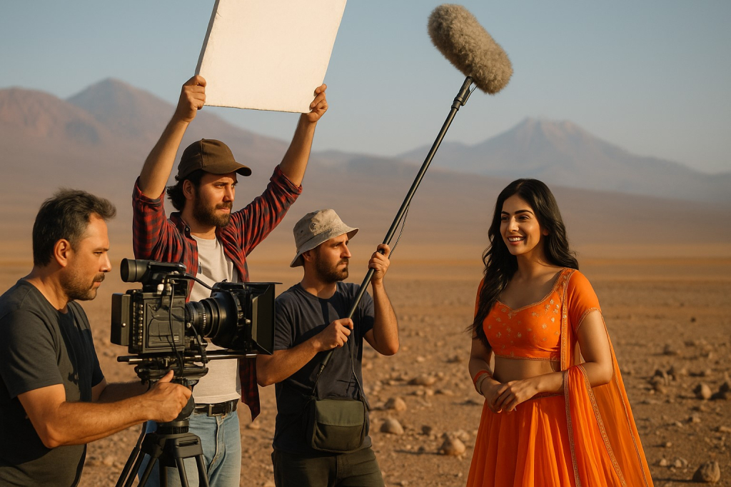 The arrival of the Indian film industry in Chile